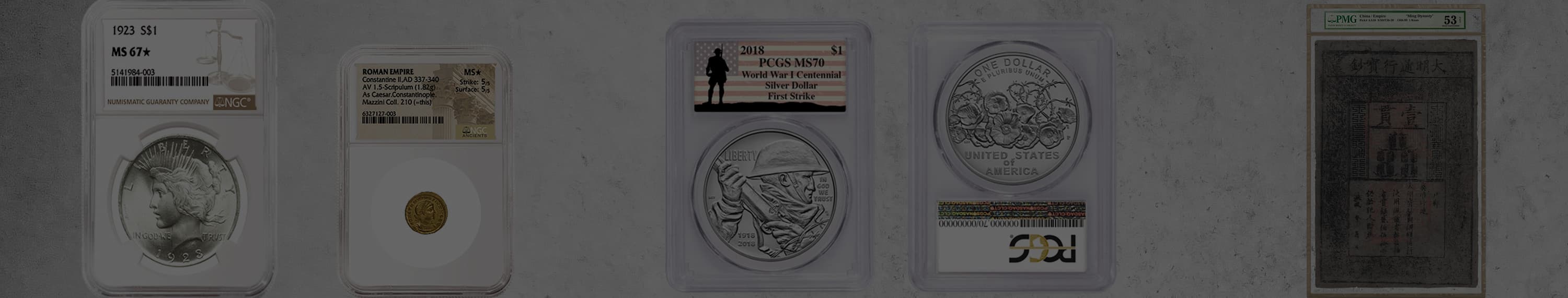 Expert Coin and Paper Money Certification Services | Olevian Numismatic ...