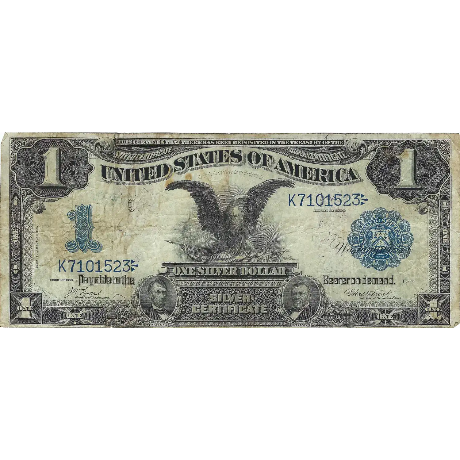 $1 1899 Blue Silver Certificates 227 - Olevian Numismatic Rarities