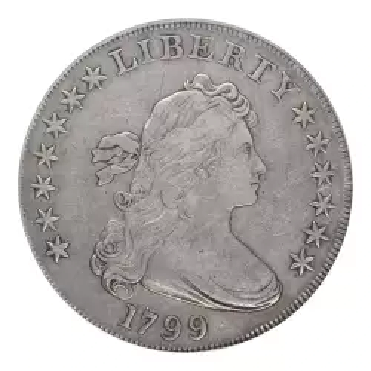 1799 Silver Dollars Draped Bust PCGS VF-35 - Olevian Numismatic Rarities