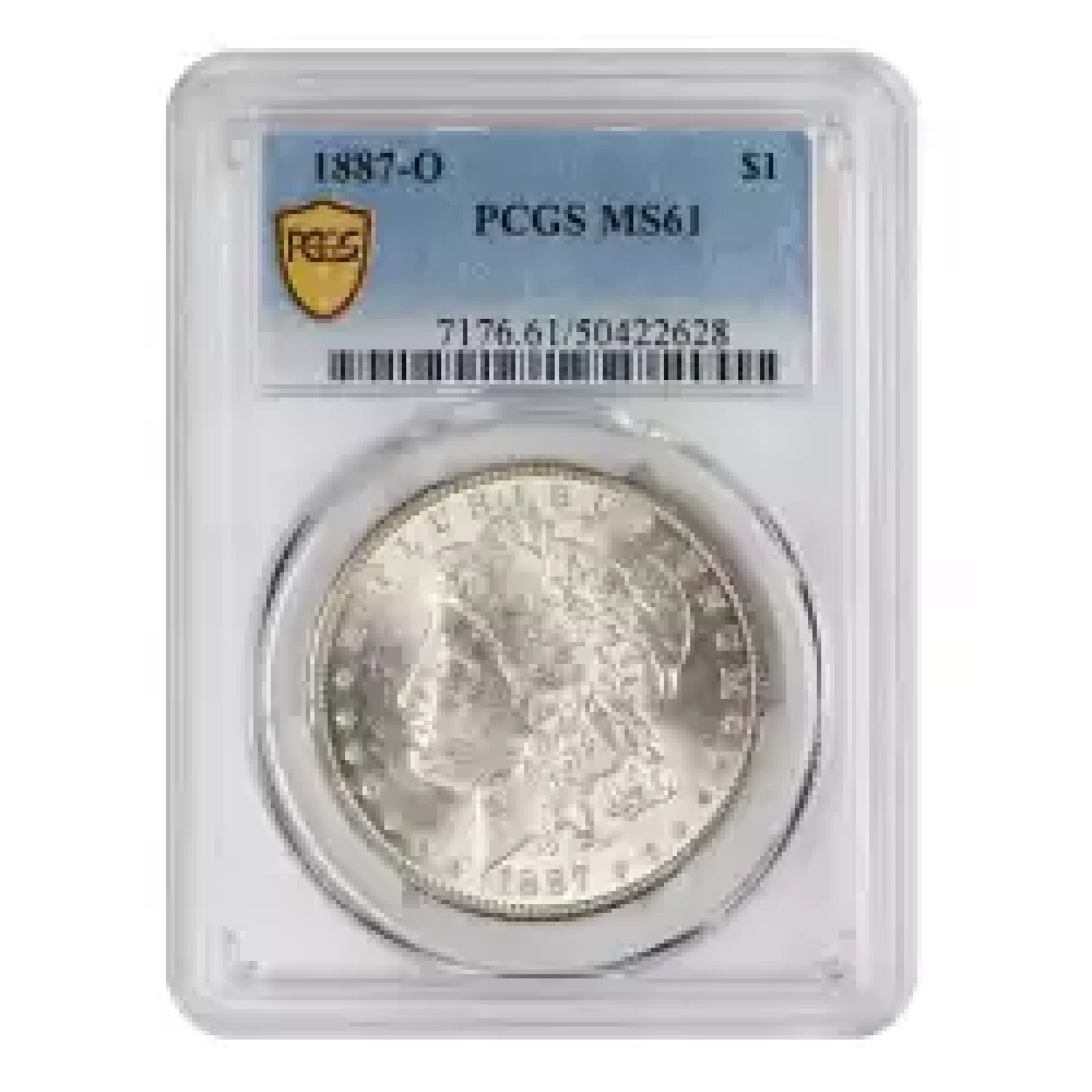 1887-O Morgan Silver Dollar PCGS MS-61 - Olevian Numismatic Rarities
