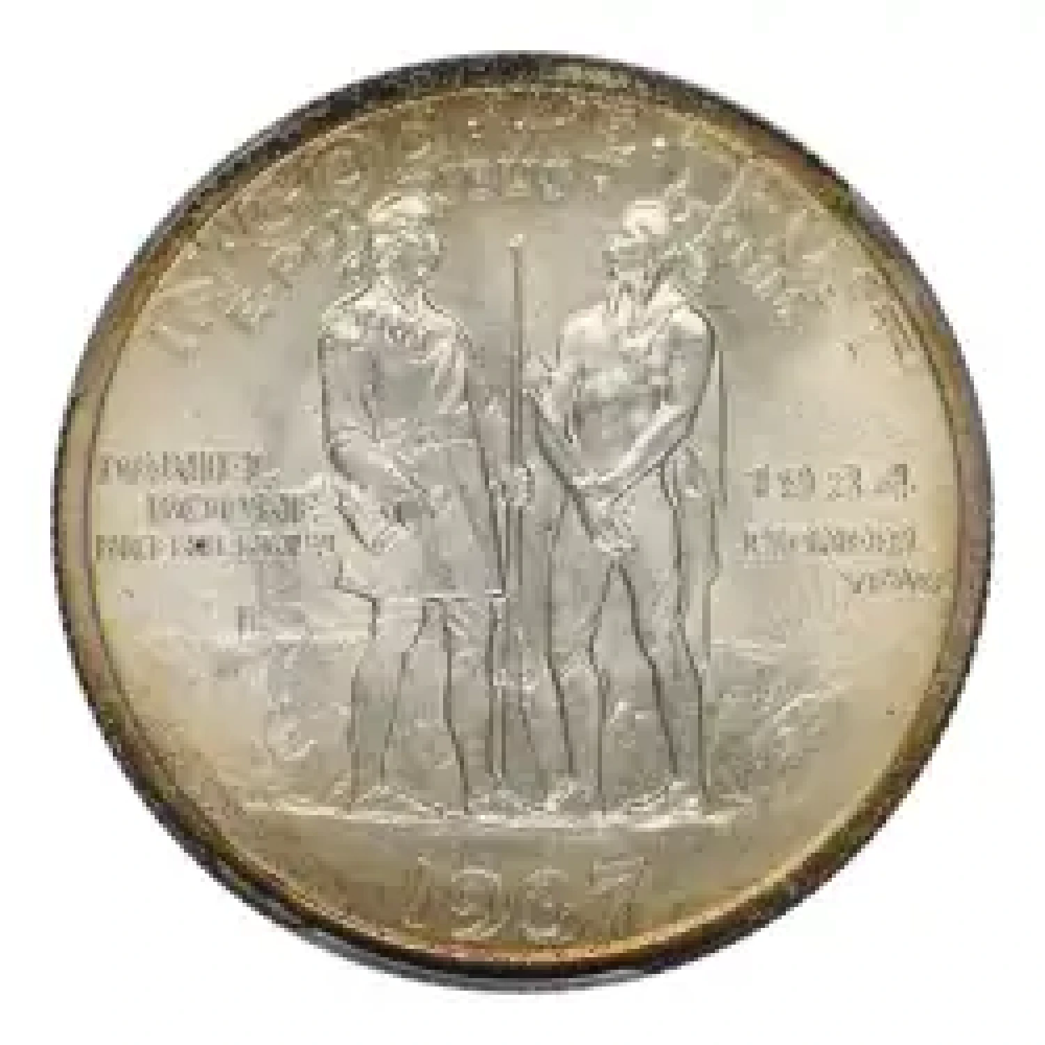 1937 Classic Commemorative Daniel Boone Bicentennial PCGS MS-65 Boone ...