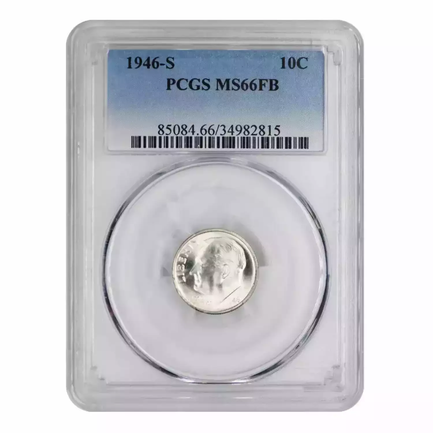 1946-S Dimes Roosevelt PCGS MS-66 FB - Olevian Numismatic Rarities