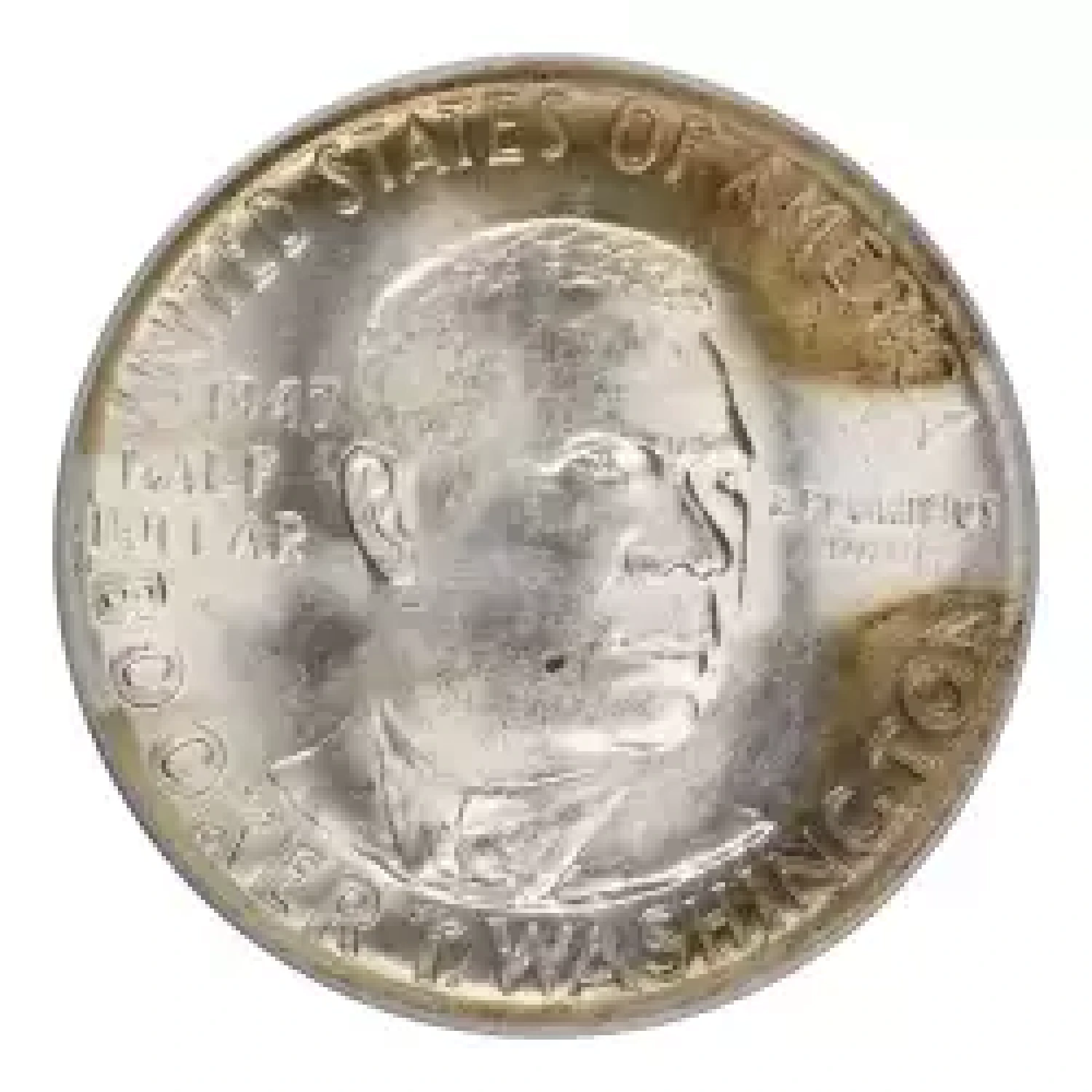 1947-S Classic Commemorative Booker T. Washington Memorial PCGS MS-63 Booker T. Washington ...