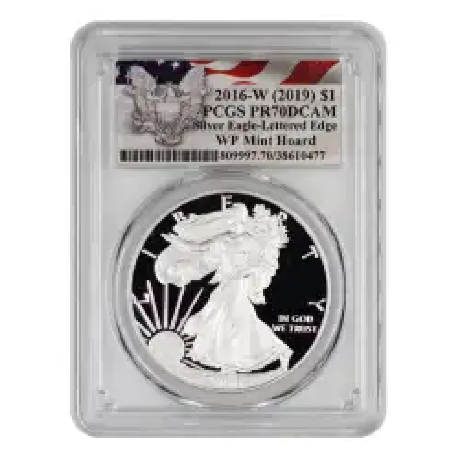 2016-W Bullion Silver Eagles PCGS PR-70 DCAM Silver Eagle 30th ...