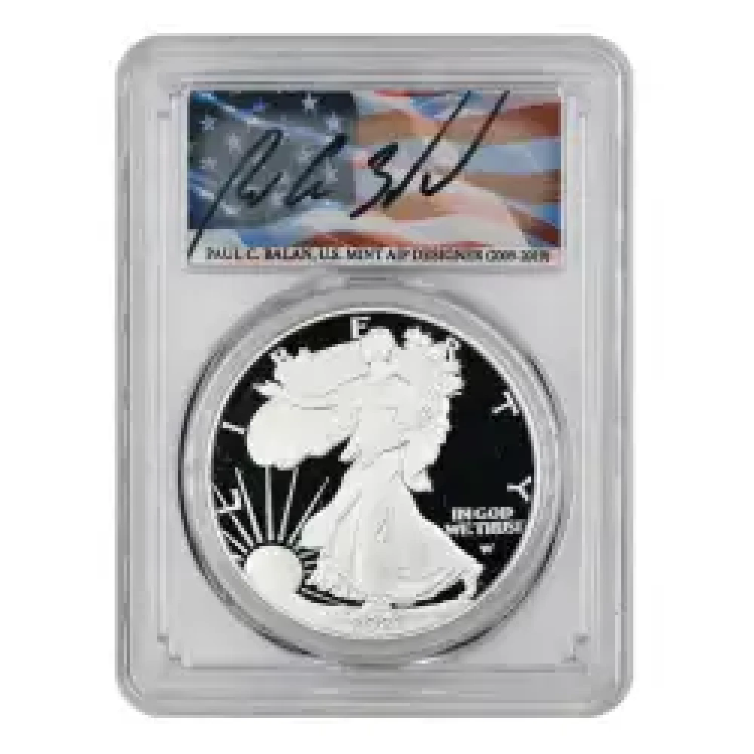 2021-W Bullion Silver Eagles PCGS PR-70 DCAM Silver Eagle - Type 2 ...