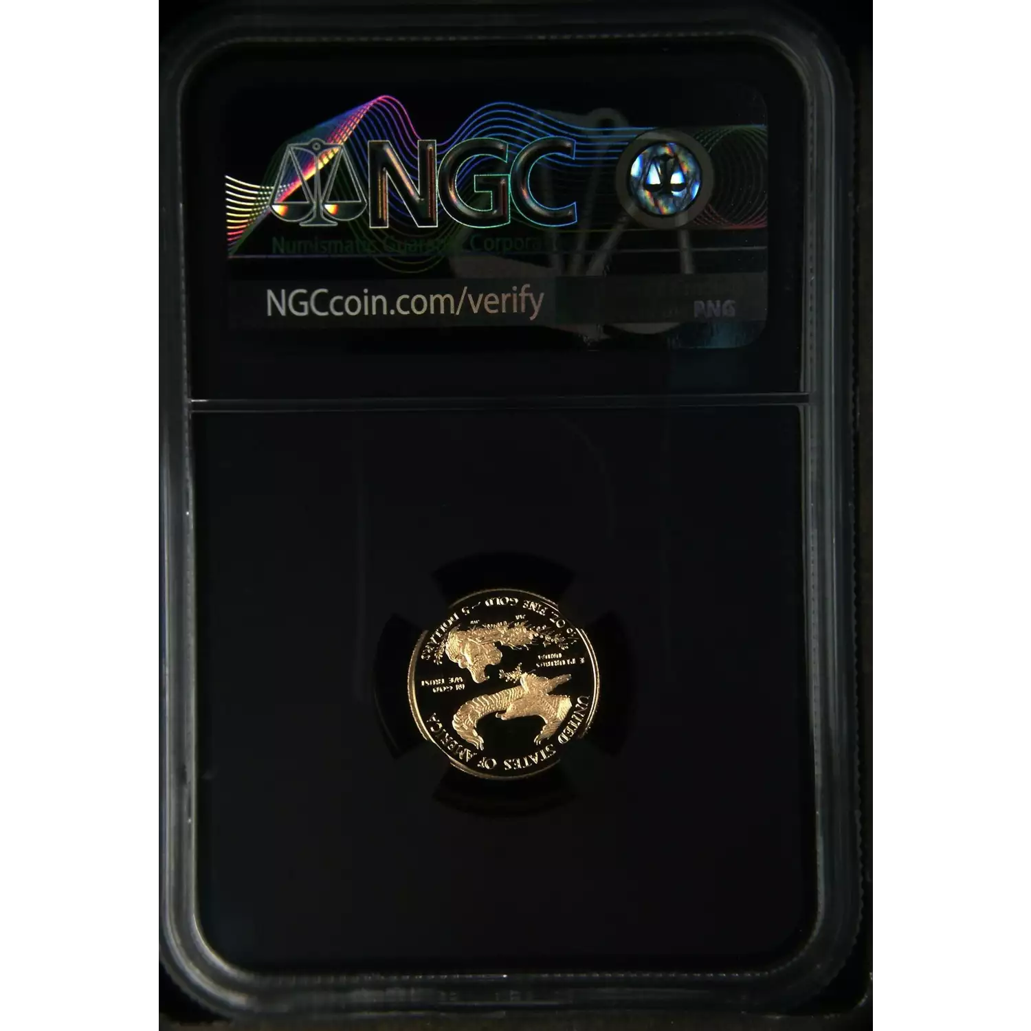 2021-W Bullion $5 Gold Eagle 1/10 oz NGC PF-70 ULTRA CAMEO Family of ...