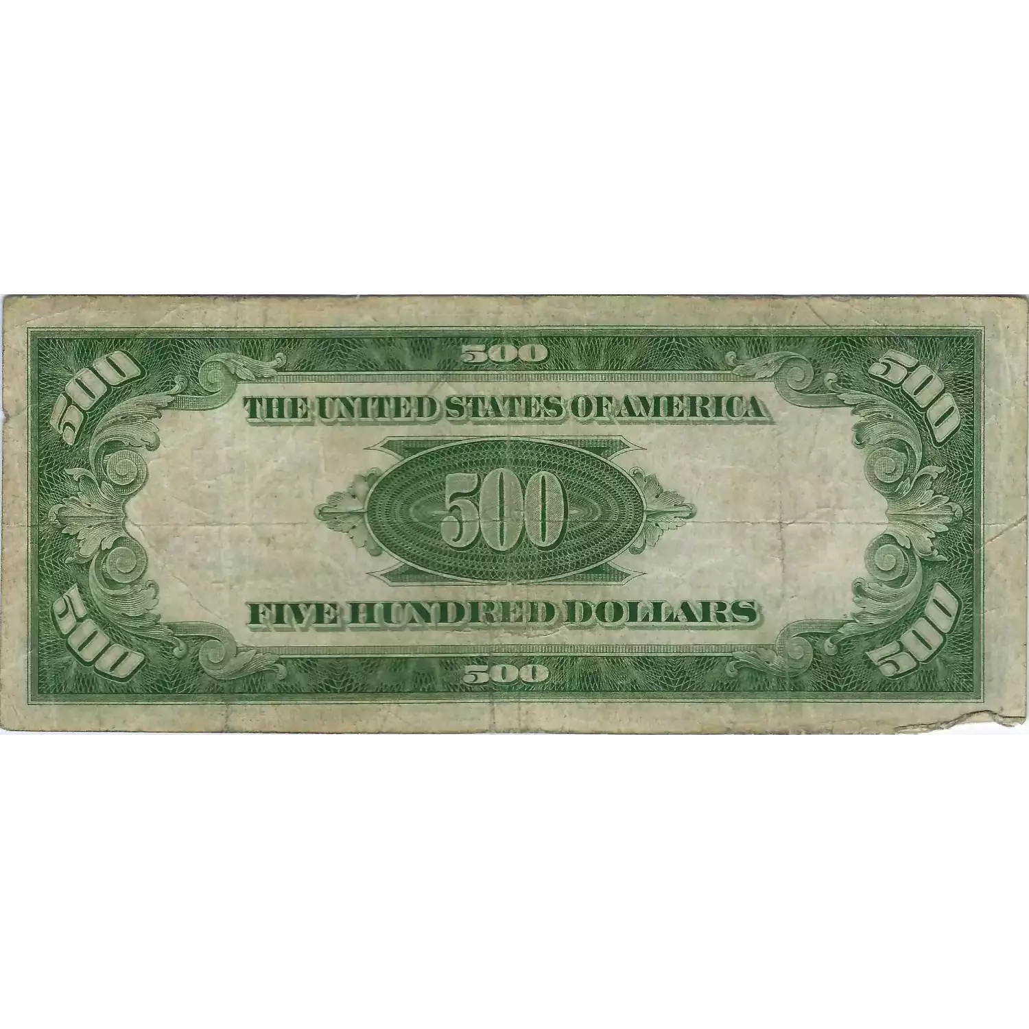 $500 1934 High Denomination Notes 2201-A - Olevian Numismatic Rarities