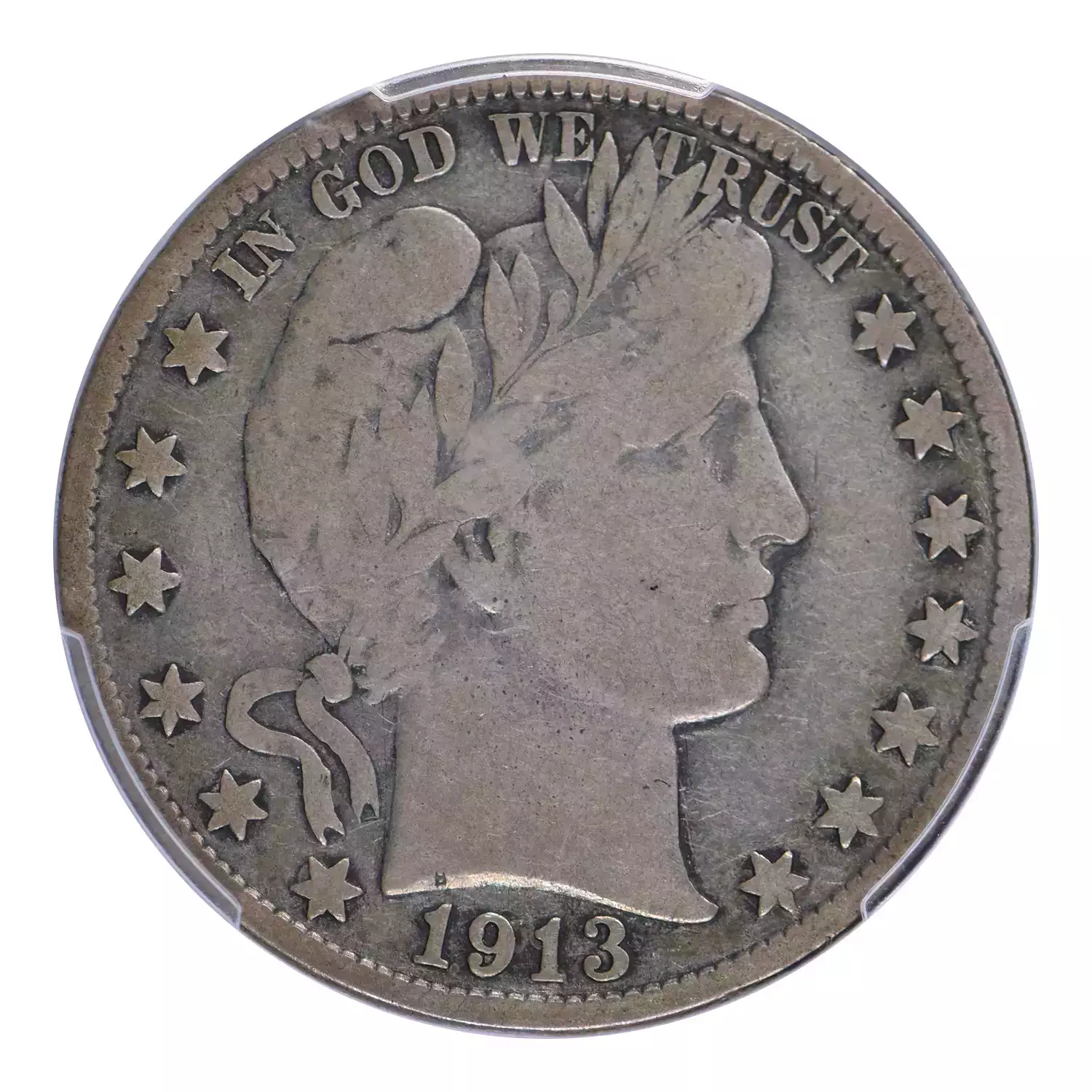 1913-S Barber Half Dollar PCGS F-15 - Olevian Numismatic Rarities