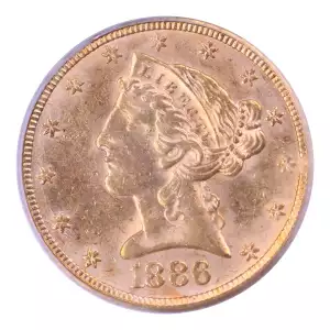 $5 Gold Liberty Half Eagles | Olevian Numismatic Rarities