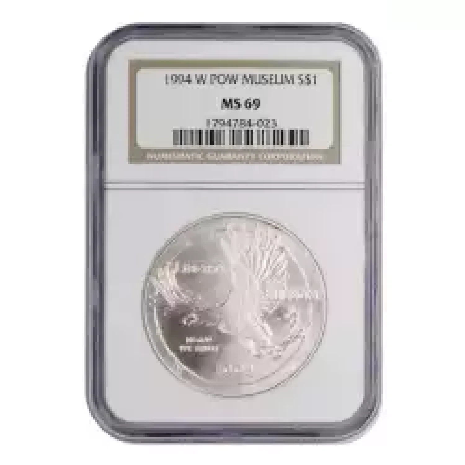 1994 Modern Commemorative U.S. Prisoner of War Museum NGC MS-69 ...